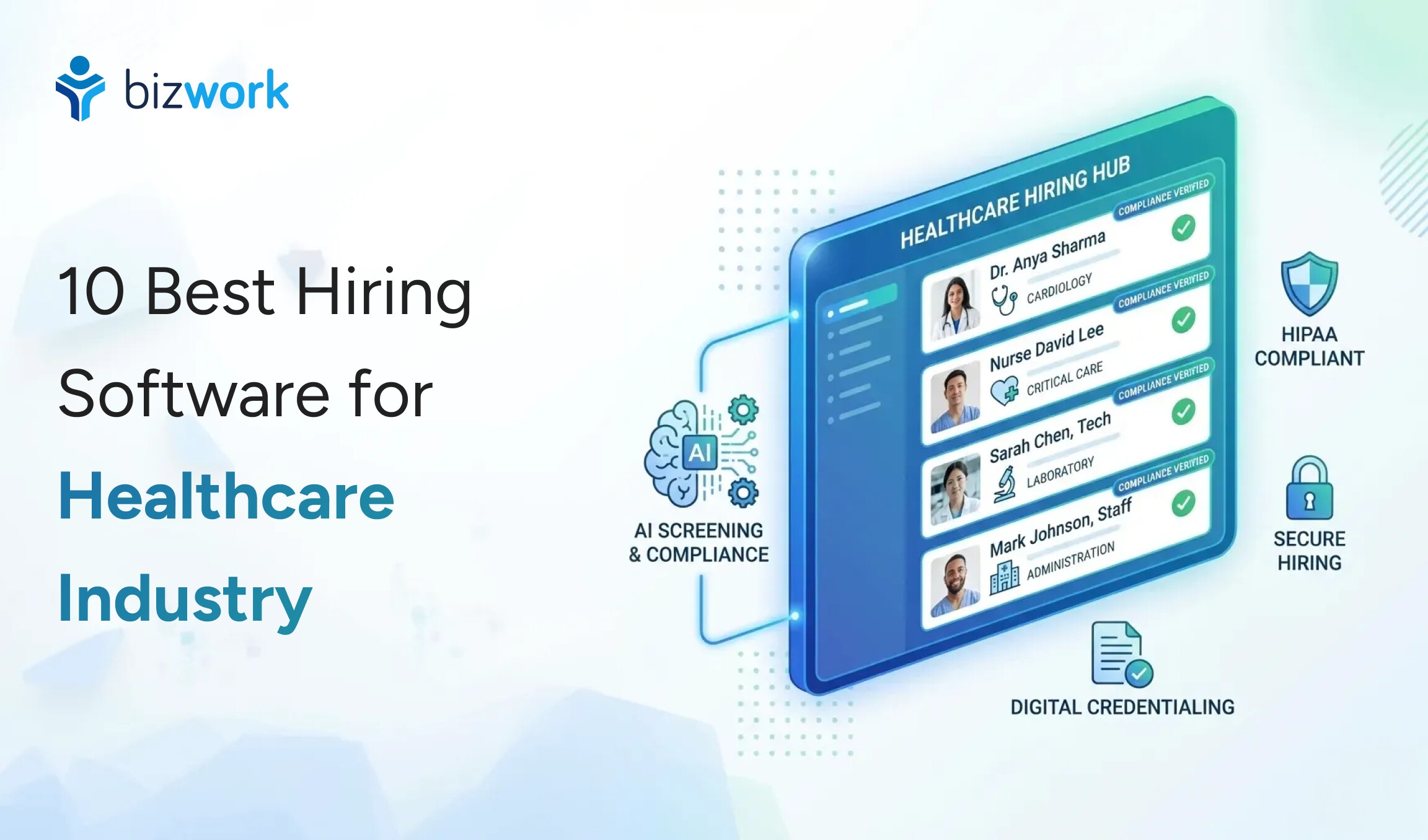 10 Best AI Hiring Tools for Healthcare Industry 2026